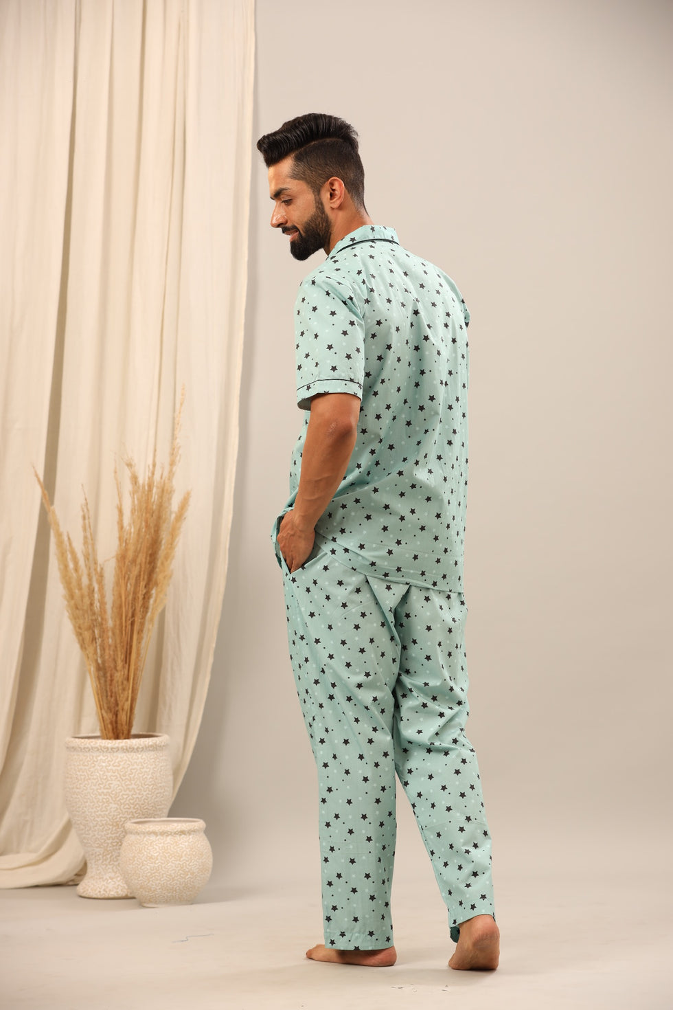 Men’s Night Suits | Comfortable Pajama Sets & Sleepwear for Him ...