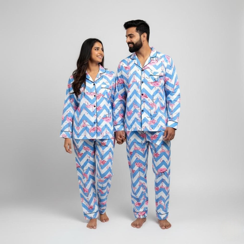 Couple Matching Pajama, Nightwear and Leisurewear Sets | Pajama Tribe