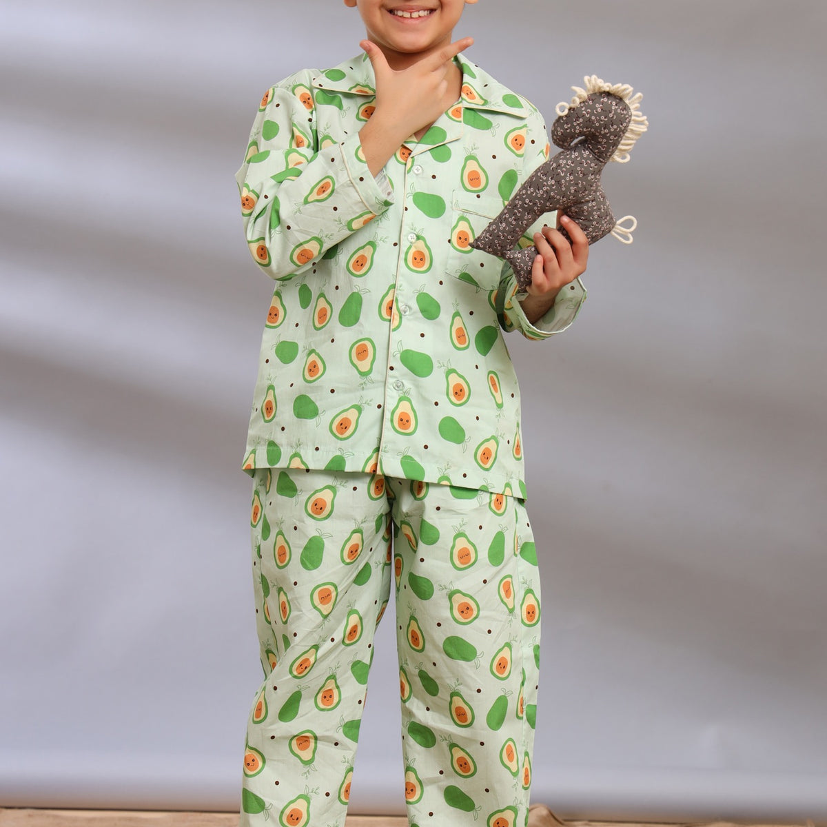Avocado Pajama Set for Boys – Pajama Tribe